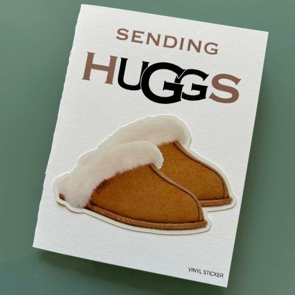 Uggs Sticker Note Card – Camprageous Gifts