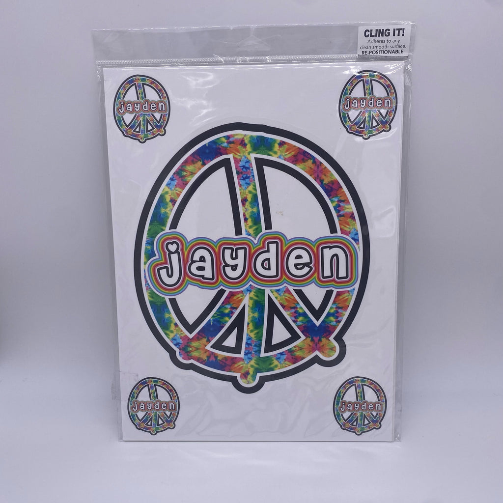 Sample Sale - Jayden - Peace Sign Decals – Camprageous Gifts